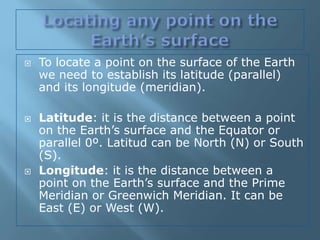The Earth, the Geographic Coordinates | PPTX