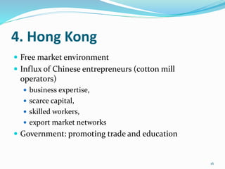 The East Asian model of economic development | PPTX