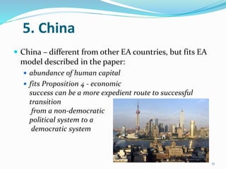 The East Asian model of economic development | PPTX