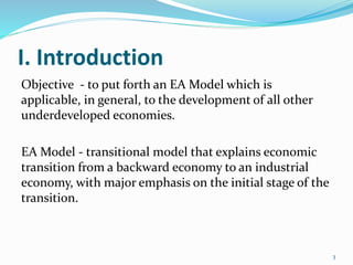 The East Asian model of economic development | PPTX