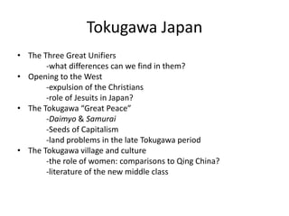 The east asian world | PPTX