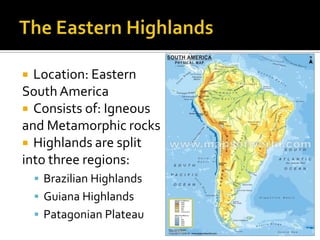 The Eastern Highlands | PPTX