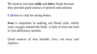 THE EATWELL PLATE.pptx with five food groups | PPTX