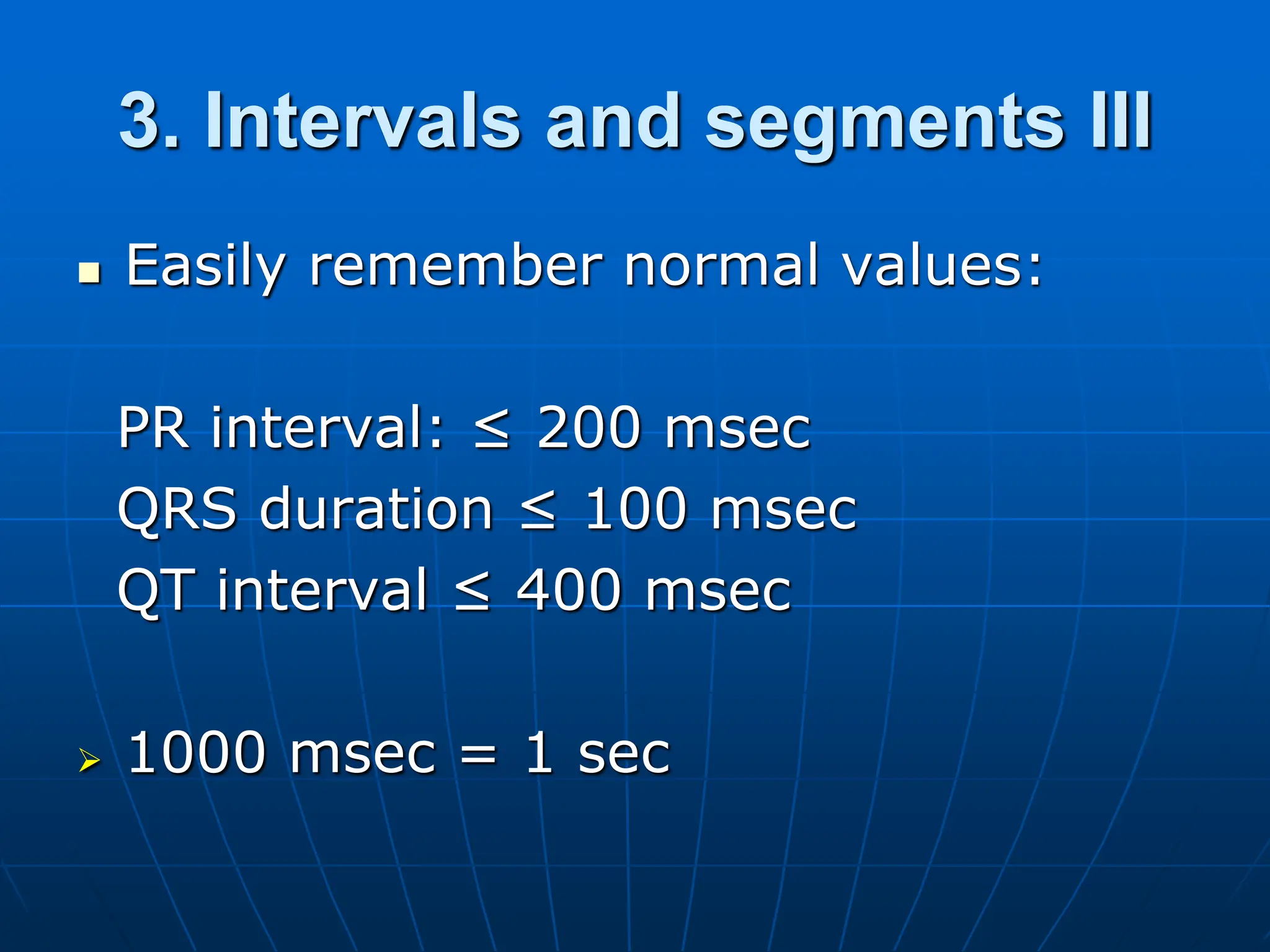 The ECG - lecture.ppt for medical students | PPT