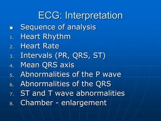 The ECG - lecture.ppt for medical students | PPT