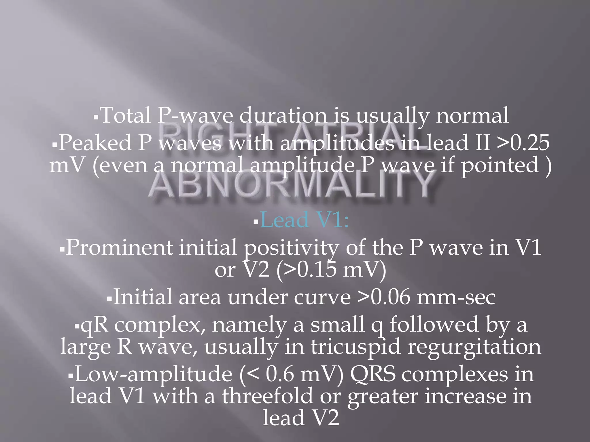 The ecg in chmaber enlargement approach | PPTX