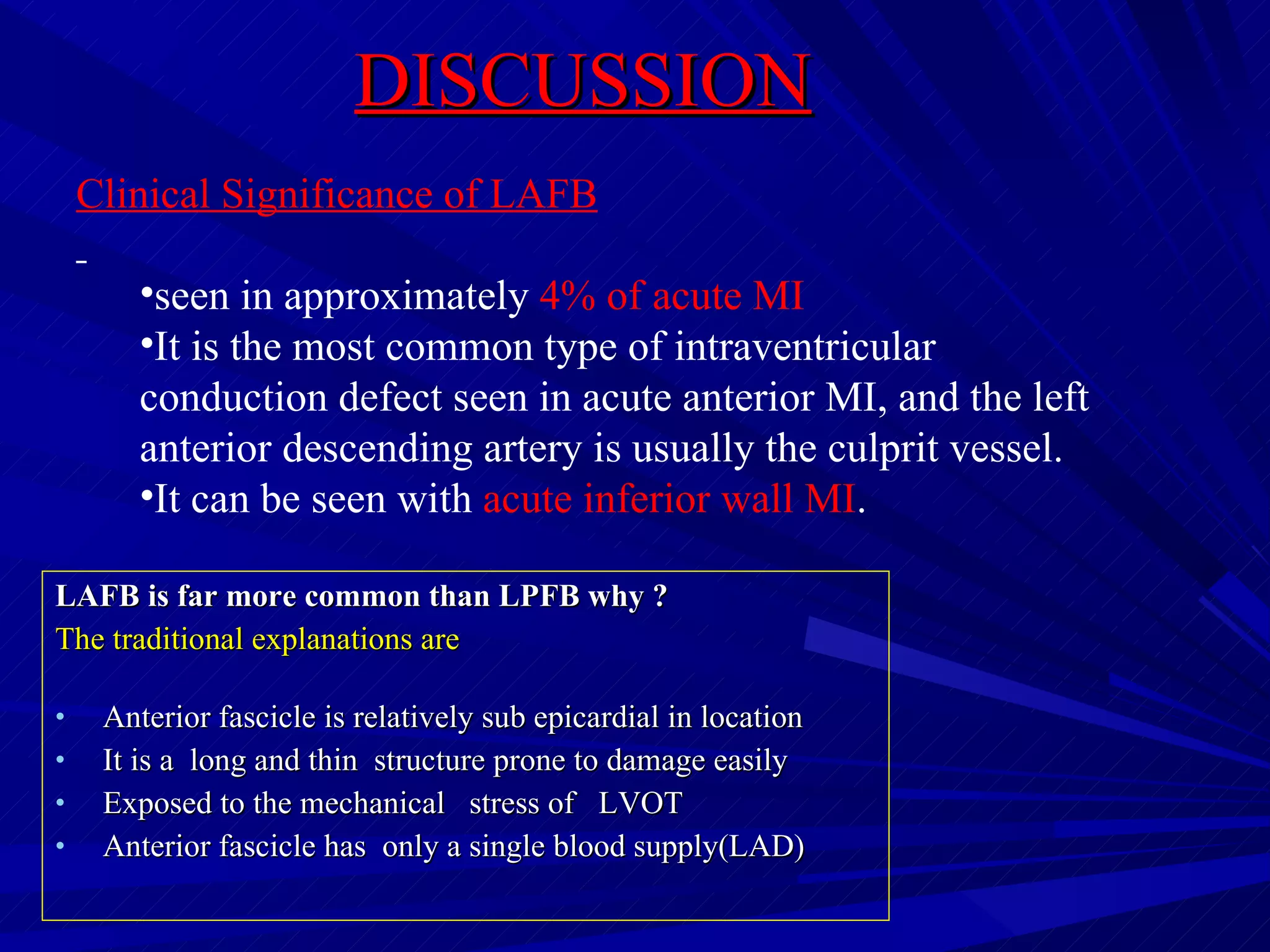 ECG: RBBB with LAFB | PPT