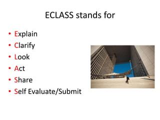Eclass Model | PPT