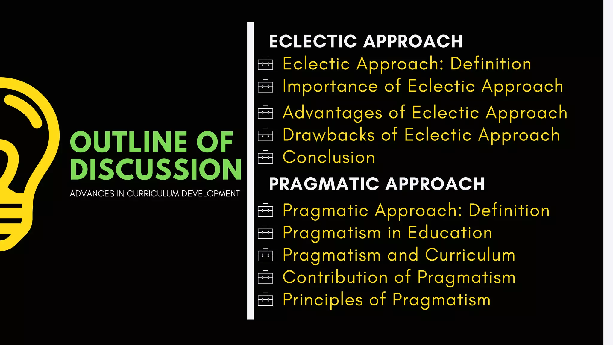 The Eclectic and Pragmatic Approach | PDF