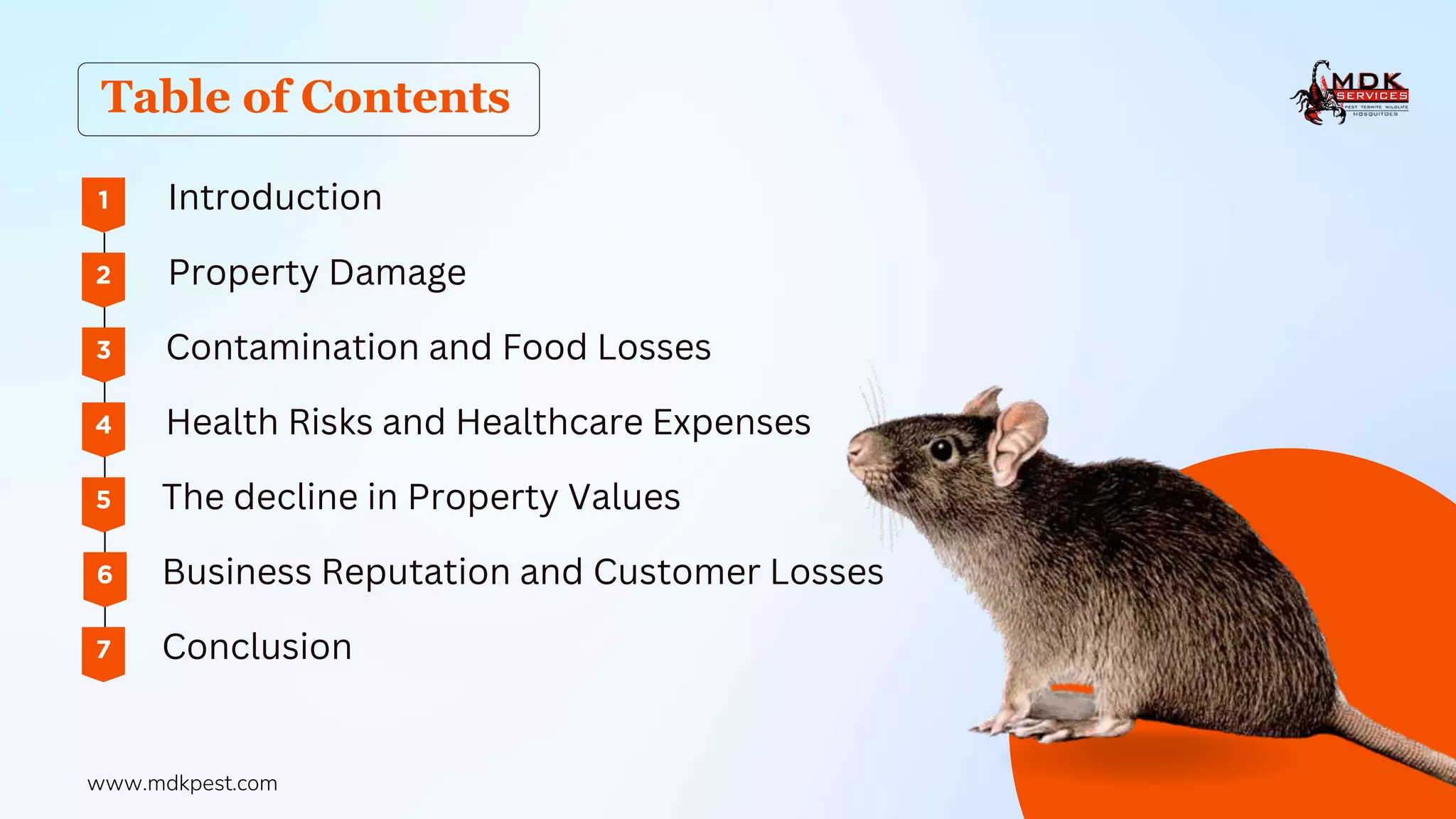 The Economic Costs of Rodent Infestations | PPTX