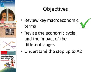 The economic cycle | PPTX