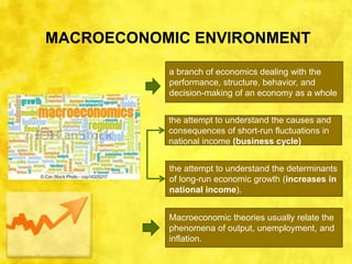 The economic environments facing business 06.21.2014