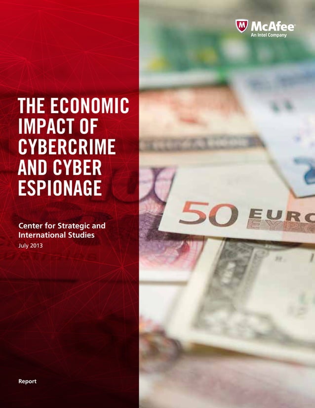 The economic impact of cybercrime and cyber espionage | PDF | Internet ...