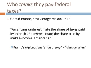 The Economic Impact Of Taxes | PPT