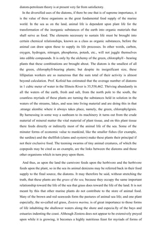 The Economic Importance of the Diatoms - 1917 Albert Mann | PDF