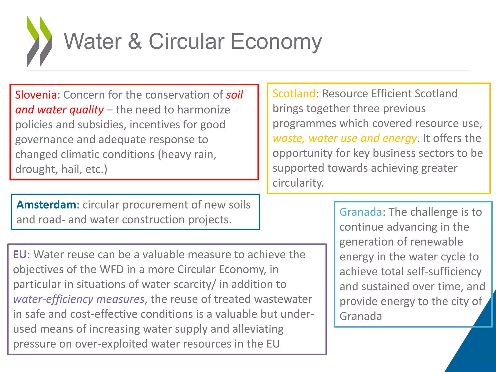 The Economics and Governance of Circular Economy in Cities, OECD | PDF