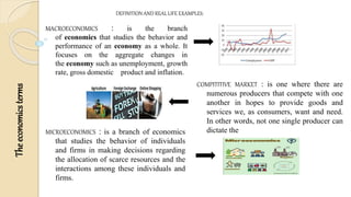 The economics terms (1) | PPTX