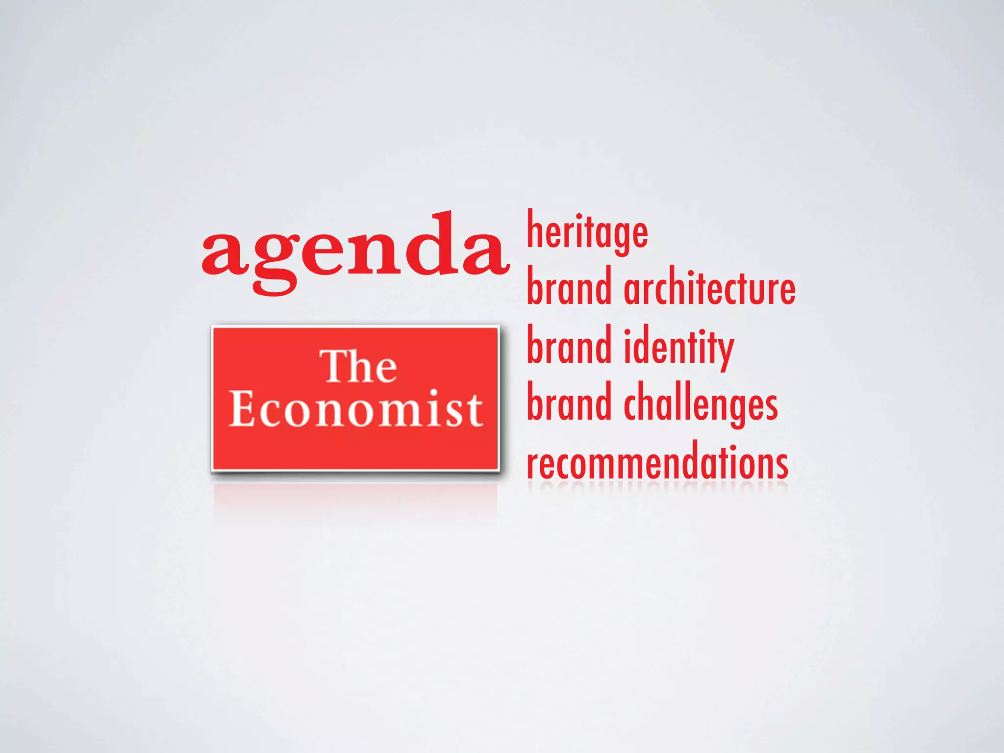 The Economist Brand Strategy Presentation | PDF