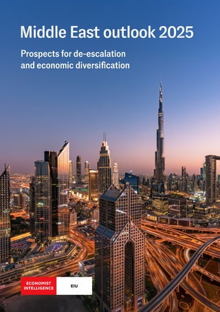 The Economist - Middle East Outlook 2025 - Prospects for de-escalation ...