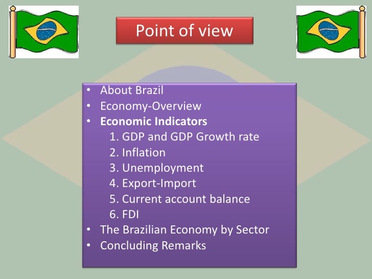The economy growth of brazil