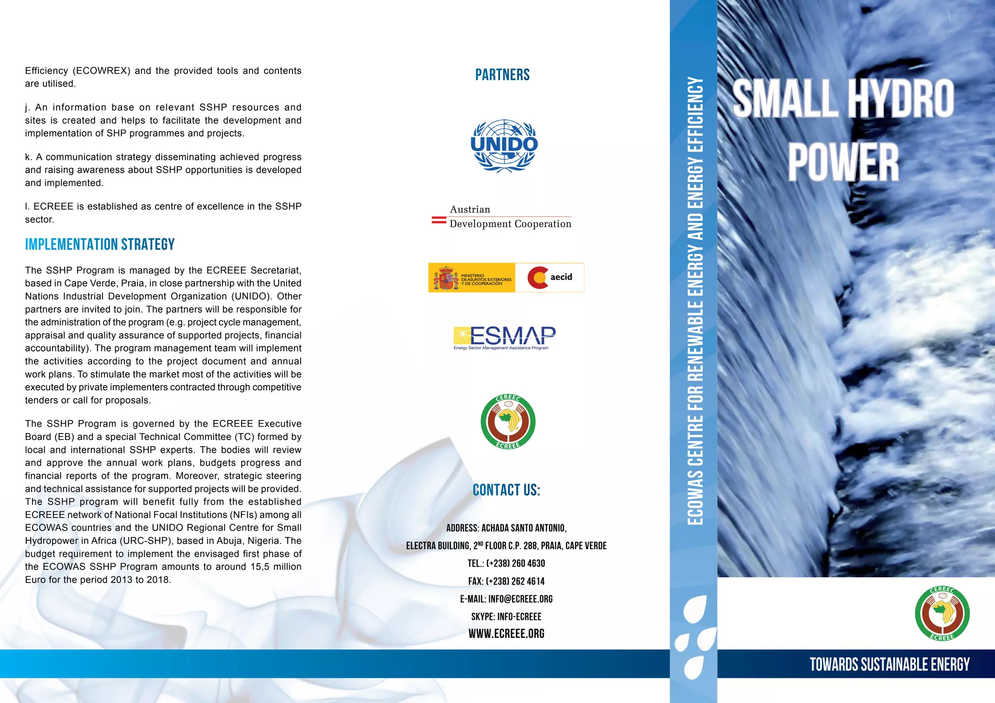 The ecowas small scale hydro power program | PDF | Business Utilities | Business