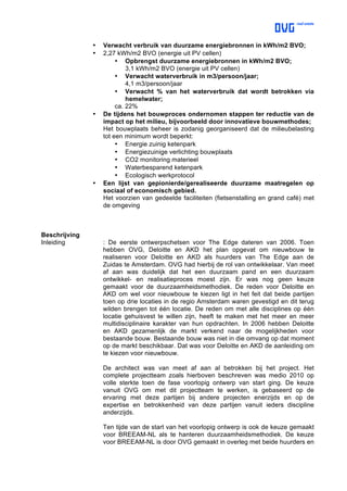 The Edge BREEAM | PDF