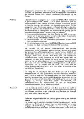 The Edge BREEAM | PDF
