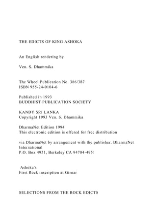 THE EDICTS OF KING ASHOKA An English rendering by V.docx