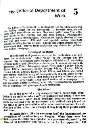 The editorial department at work | PDF