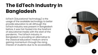 The EdTech Industry in Bangladesh_Team prometheus.pdf | Technology Industry | Industries