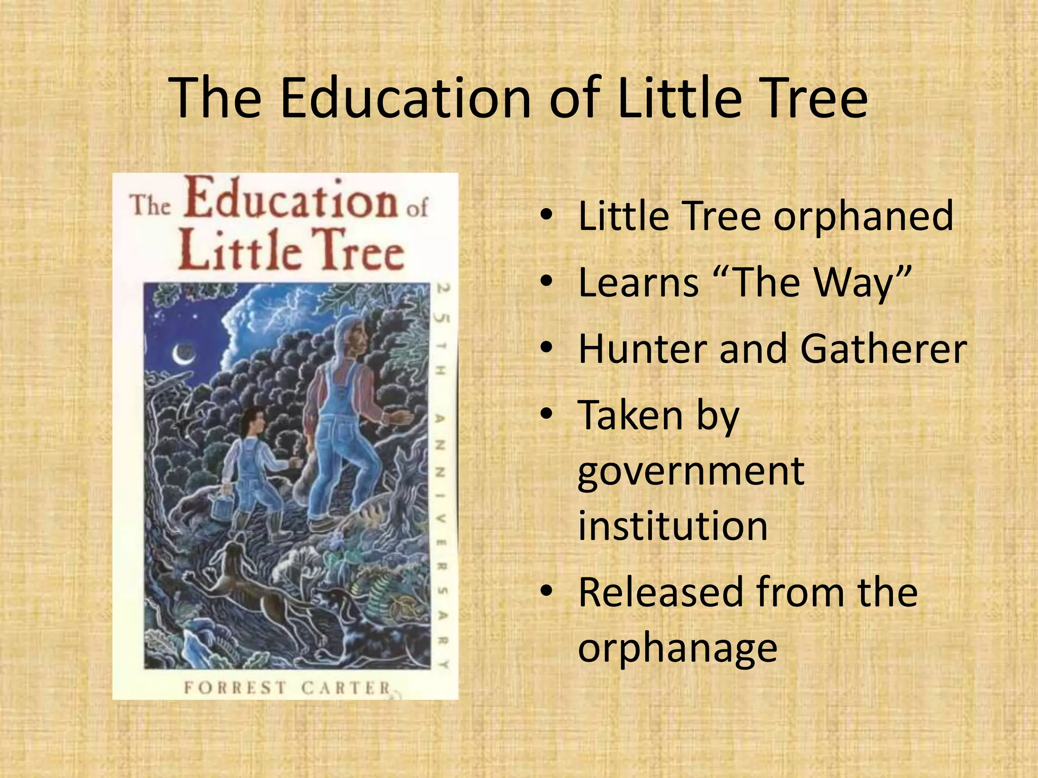 The educator of little tree | PPTX | Education