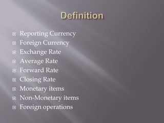 THE EFFECTES OF CHANGES IN FOREIGN EXCHANGE RATES.pptx