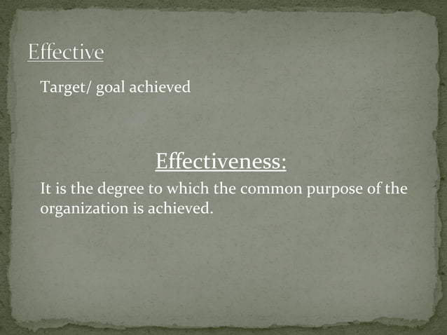 The effective administrator | PPT