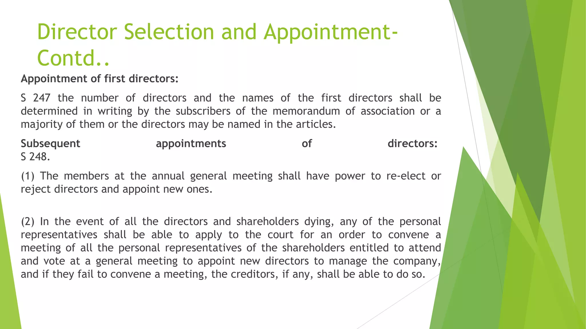 The effective board composition and structure | PPTX