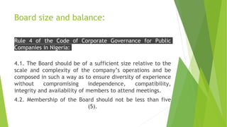 The effective board composition and structure | PPTX