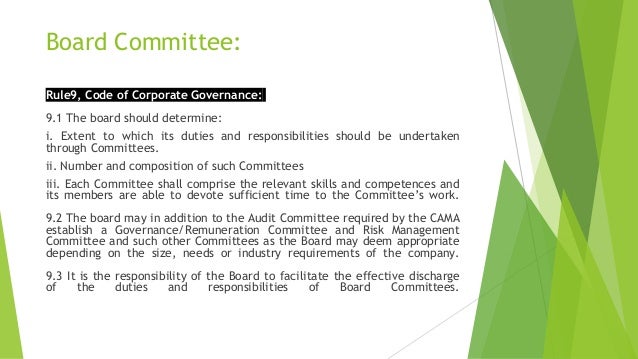 The effective board composition and structure