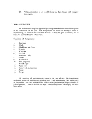 The effective class adviser MANUAL | DOC