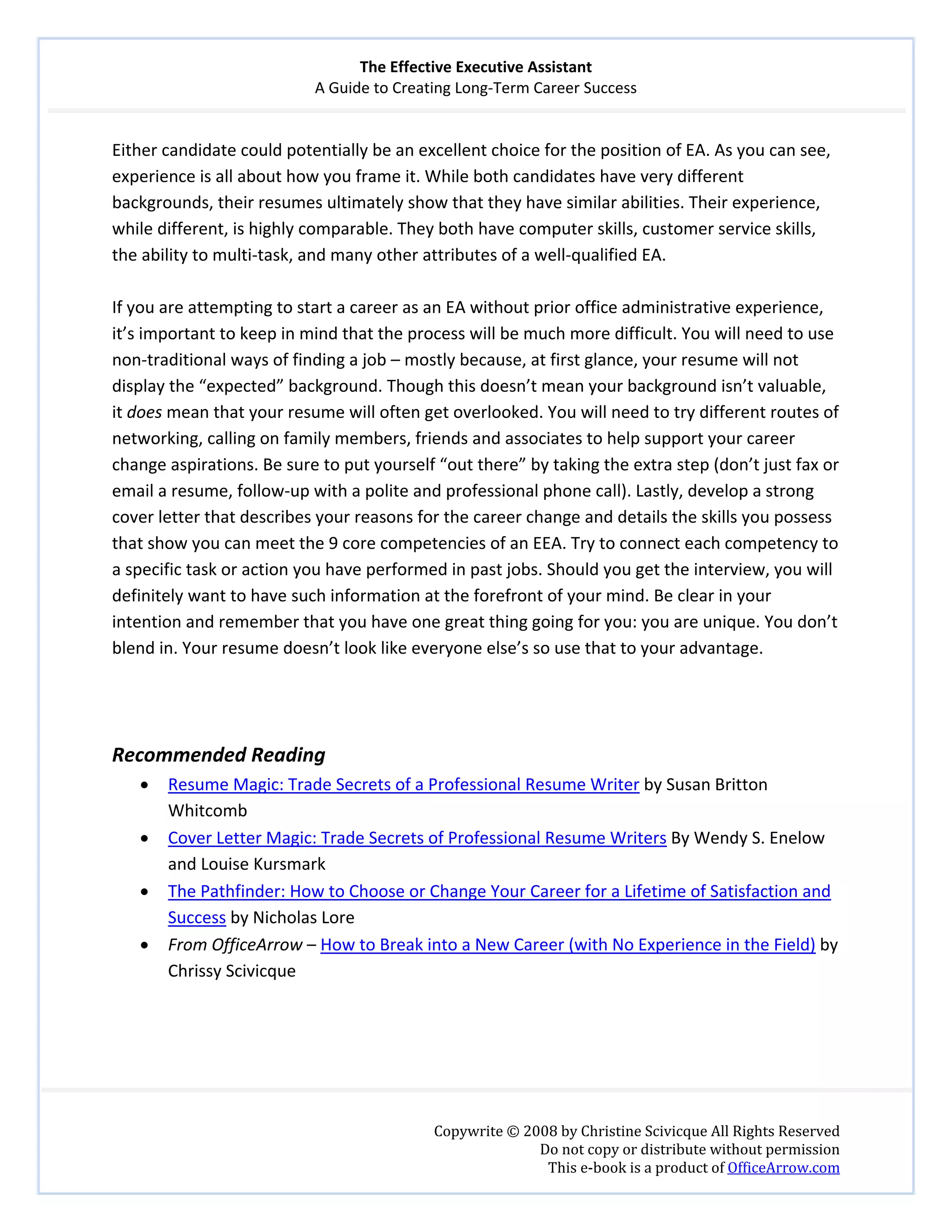 The Effective Executive Assistant | PDF