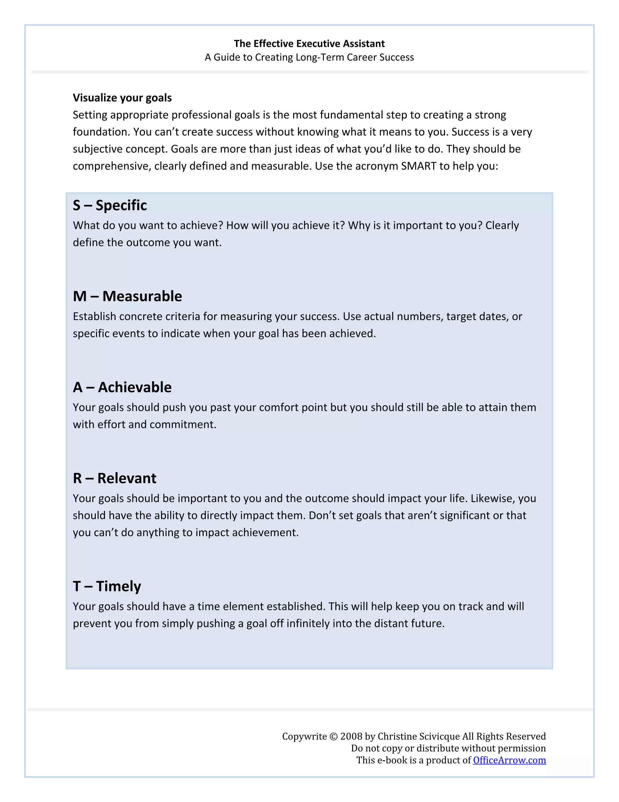 The Effective Executive Assistant | PDF