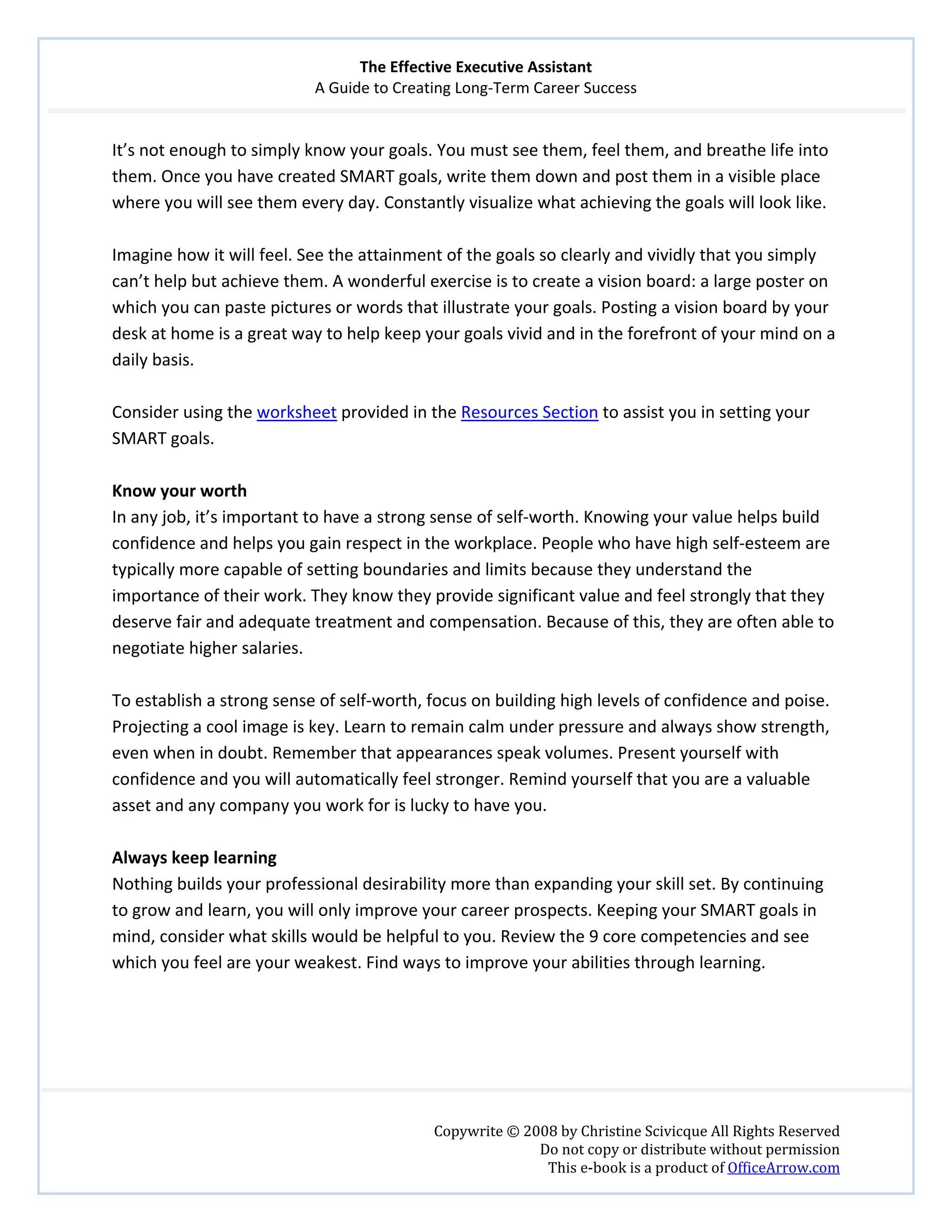 The Effective Executive Assistant | PDF