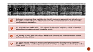 The Effectiveness of Artificial Scaffolding in Teaching Writing.pptx