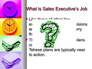 The Effective Sales Executive | PPT