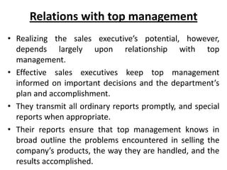 The effective sales executives | PPTX