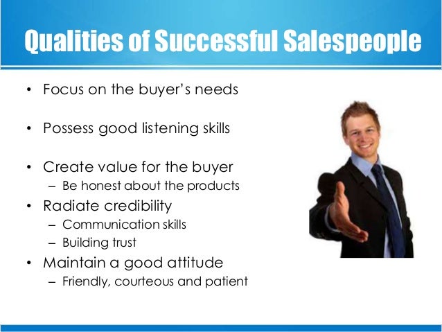 The effective salespeople