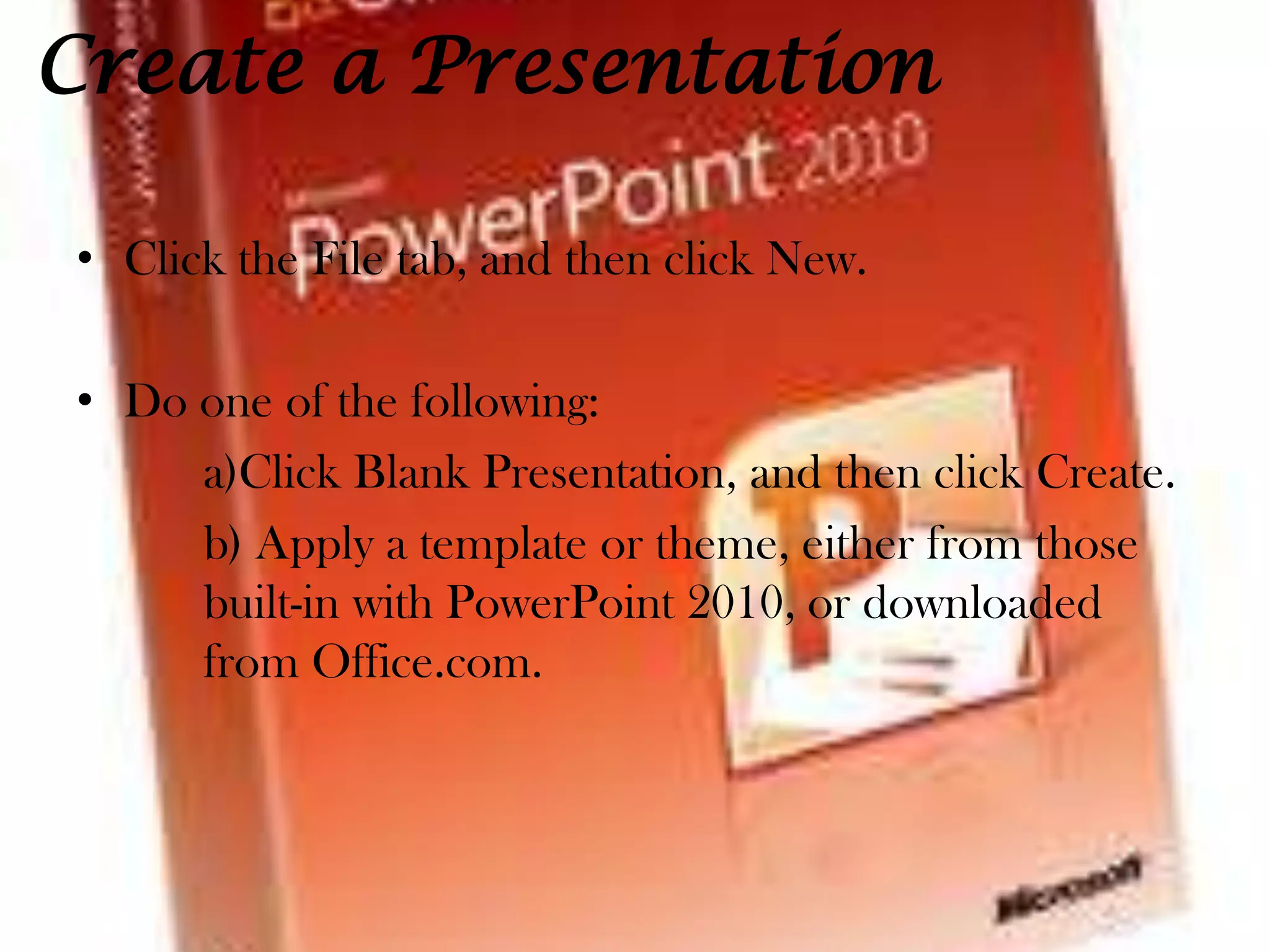 The effective use of power point | PPTX
