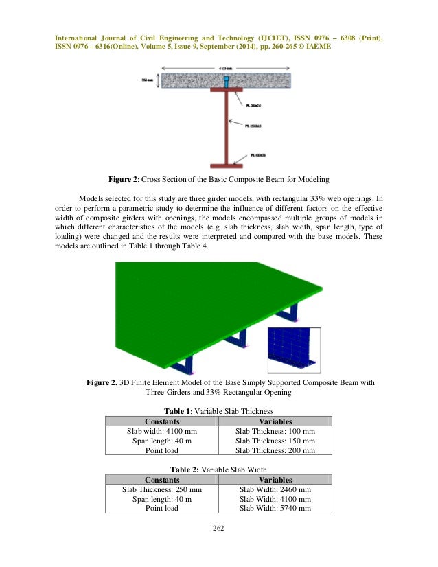 The effective width in multi girder composite steel beams with web op…
