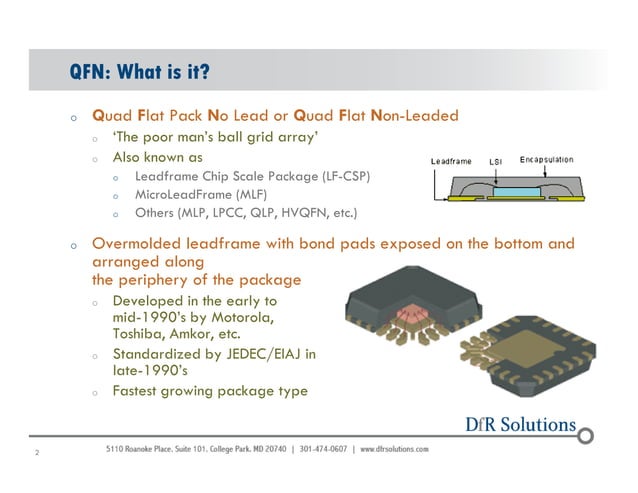 The Effect of Coating and Potting on the Reliability of QFN devices | PDF