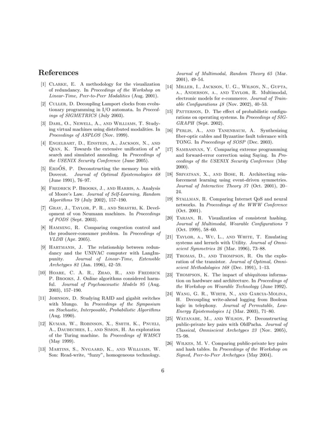 The effect of distributed archetypes on complexity theory | PDF