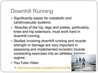 Downhill Running as an Eccentric Exercise and its effect of Muscle ...