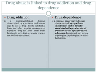 THE EFFECT OF DRUG ABUSE ON THE YOUTH__CSC 121__Chukwuemeka Kelechi ...